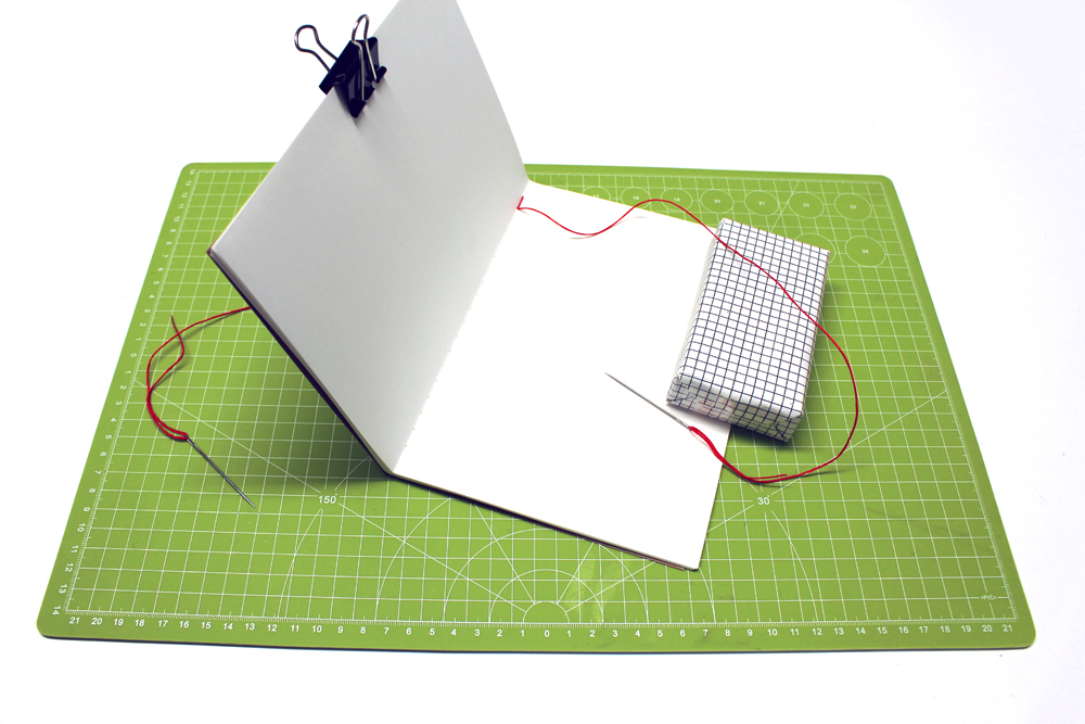 DIY: Journal with small stitching | emadam